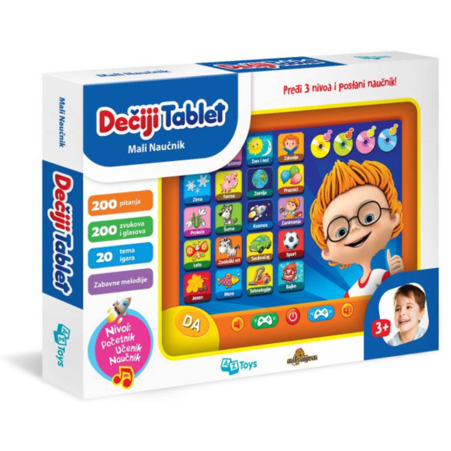 Milenijum deciji tablet mali naucnik 010038 A017198 | AKSA BIH