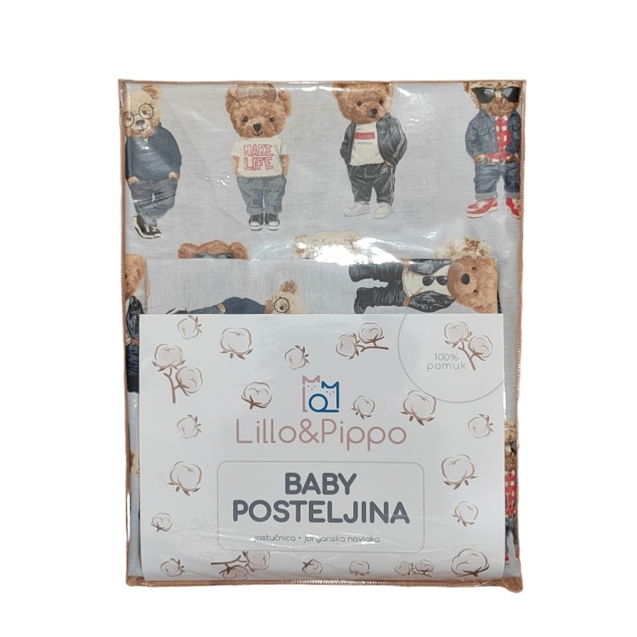 Lillo&Pippo posteljina 2/1, Medvedi A076960 | AKSA BIH