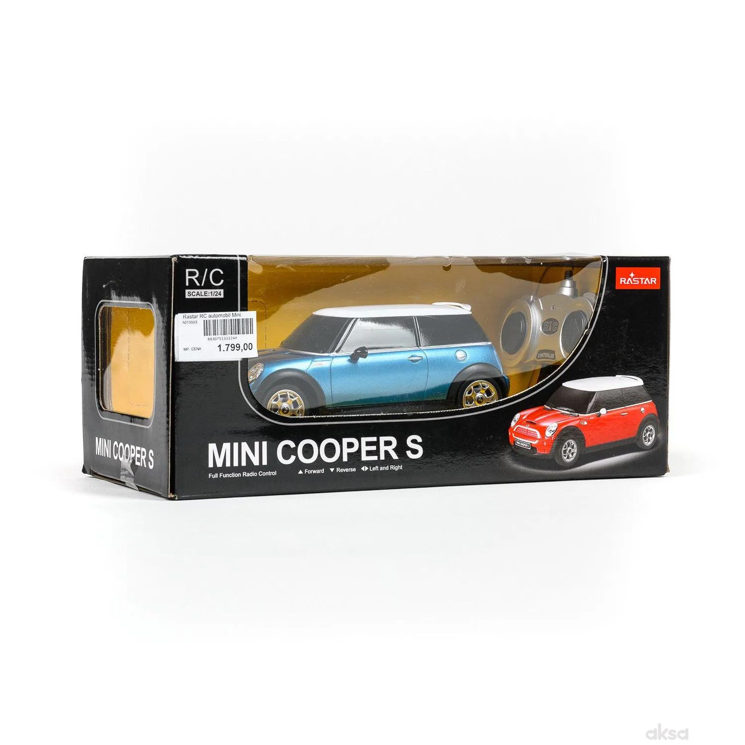 Rastar RC automobil Mini cooper S 1:24 - pla, crv A013553 | AKSA BIH