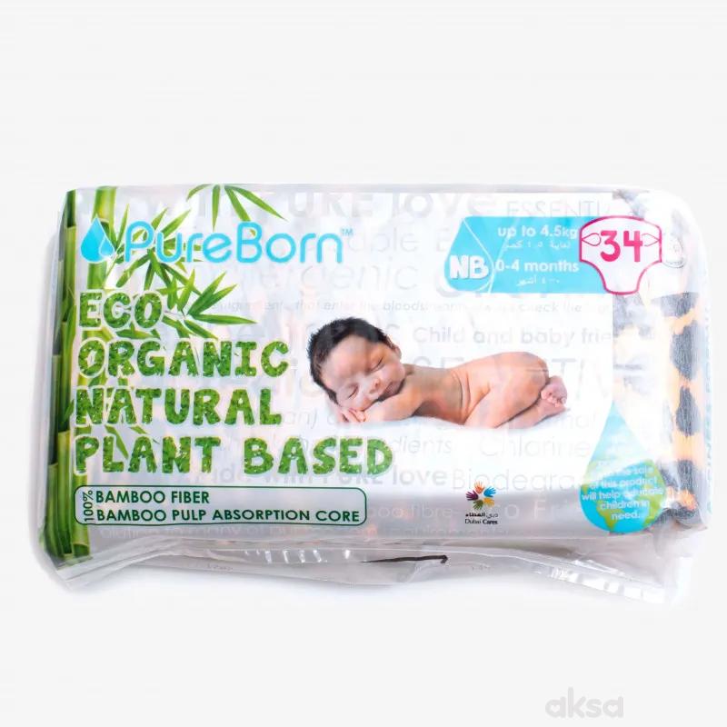 Pure Born pelene 1 Newborn Single pack 0-4,5kg 34k A032463 | AKSA BIH